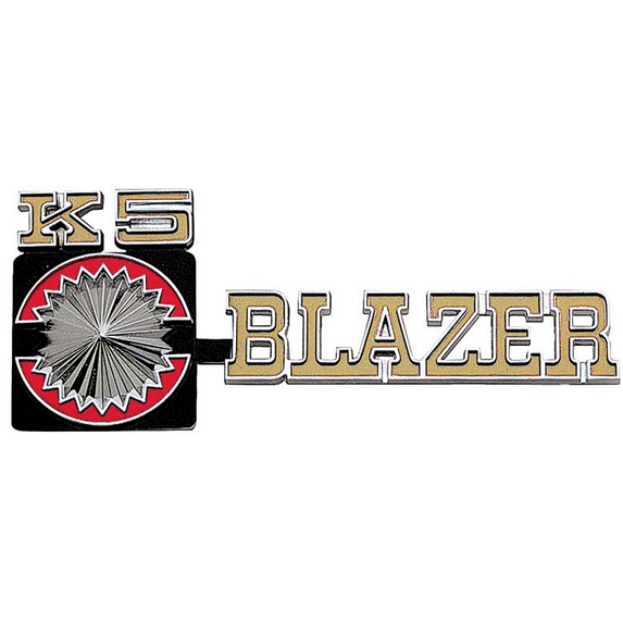 OER Front Fender "K5 Blazer" Emblem 1975-1980 Chevy K5 Blazer Models ...