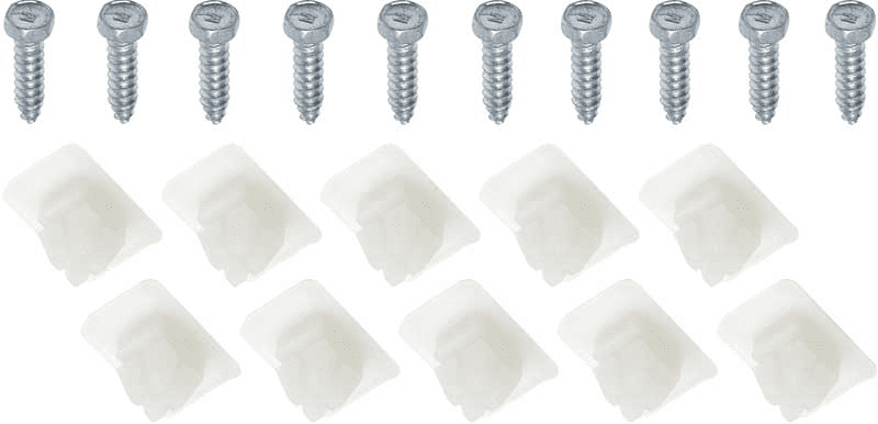OER Front Grille Inner Screw and Clip Set 1969-1972 Chevy and GMC Truck ...