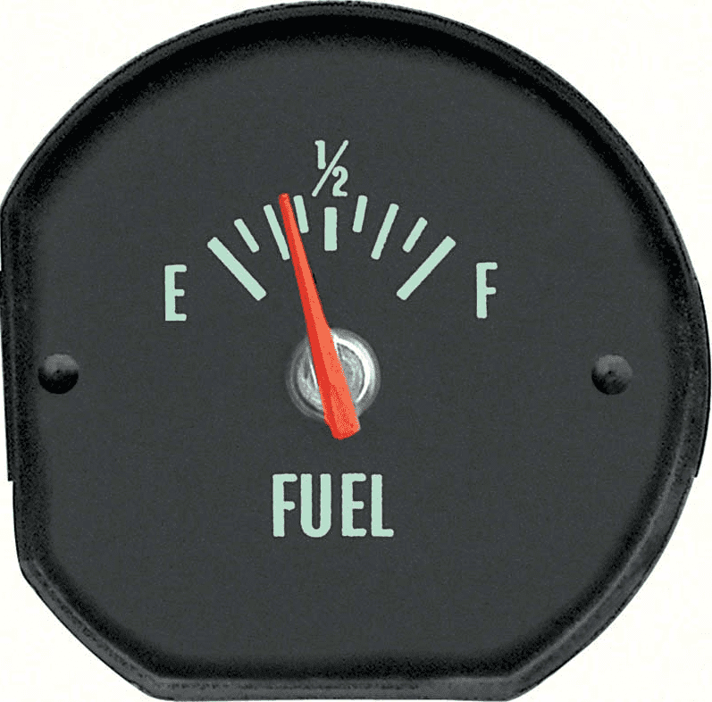 OER Fuel Gauge Green Lettering For 1970 Chevy Chevelle and Monte Carlo ...