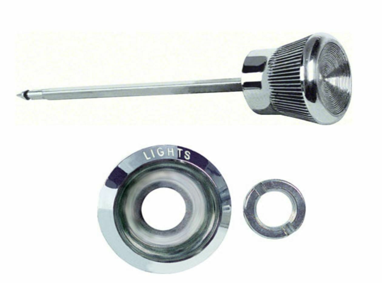 OER Headlight Switch Knob With Bezel and Retainer 1967-1969 Pontiac ...