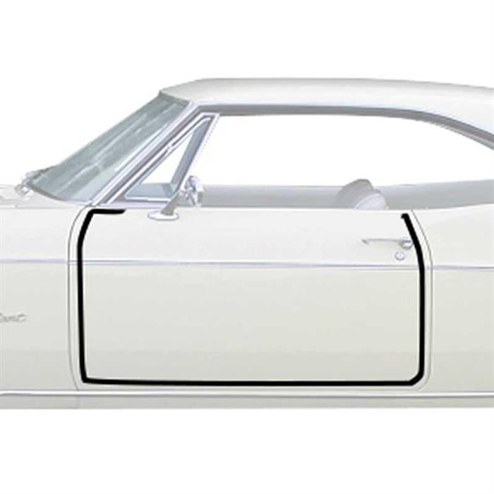 OER K452 65-66 Impala Door Frame Weatherstrip, Hardtop, Convert - Walmart.com