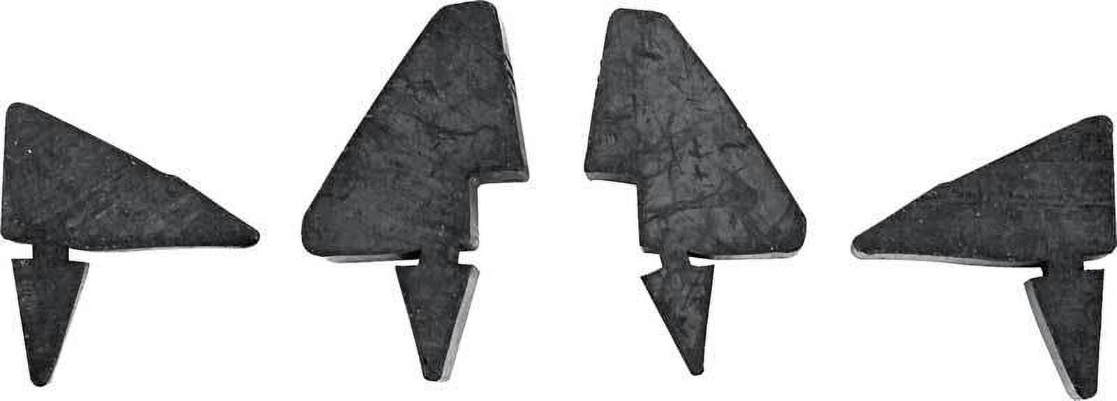 OER K6831 1969 Pontiac Firebird/Trans Am Hood Panel Bumper Set 4 Pieces ...