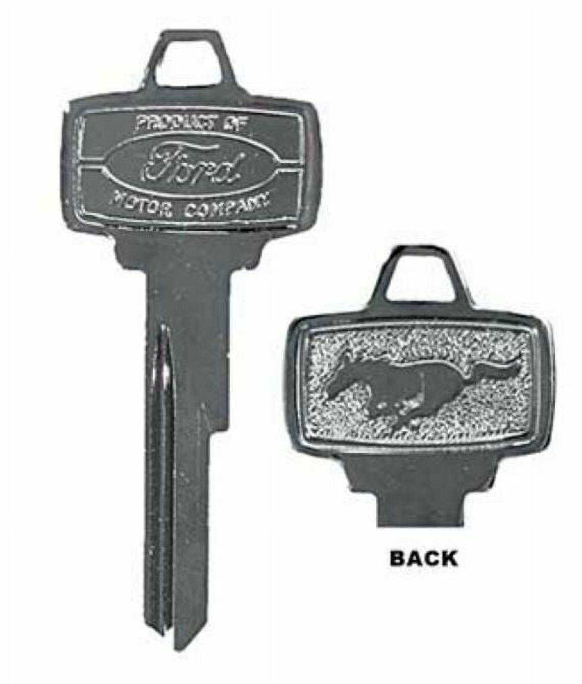 OER Original Type Ignition Key Blank W/ Pony and Ford Logo 1964-1966 ...