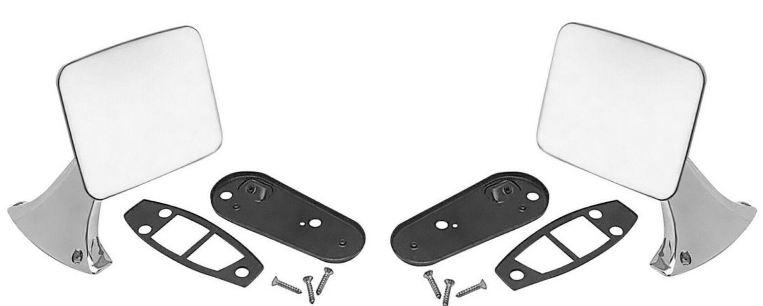 OER Outer Door Mirror Set 1970-1972 Chevy and GMC Pickup Truck ...