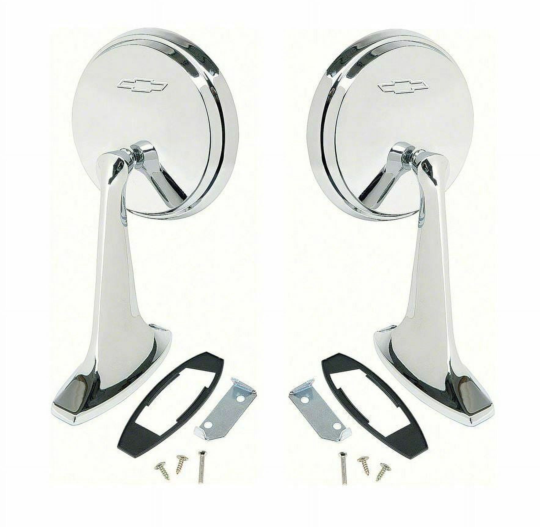 OER Outer Door Mirror Set With Bowtie 1965-1966 Impala Bel Air Biscayne ...