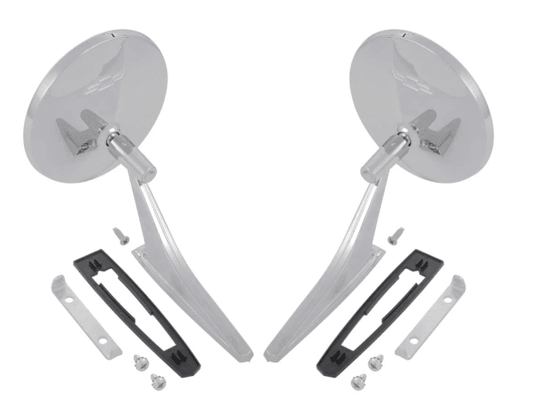 OER Outer Door Mirror Set With Bowtie 1966-1972 Chevy Camaro Nova ...