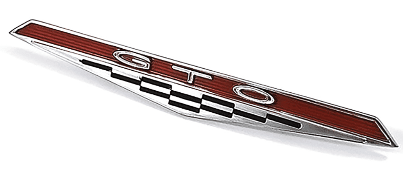 OER Reproduction GTO Nameplate Dash Emblem For 1964 Pontiac GTO Models ...
