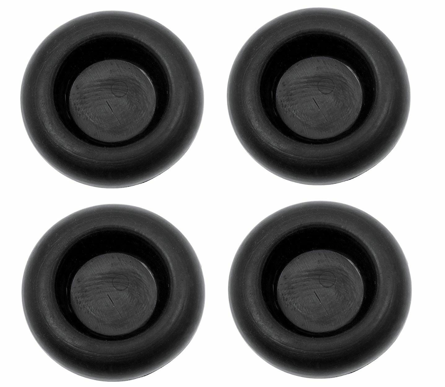 OER Set of 4 1-1/8" Rubber Body/Trunk Plug Challenger Charger Cuda Dart ...