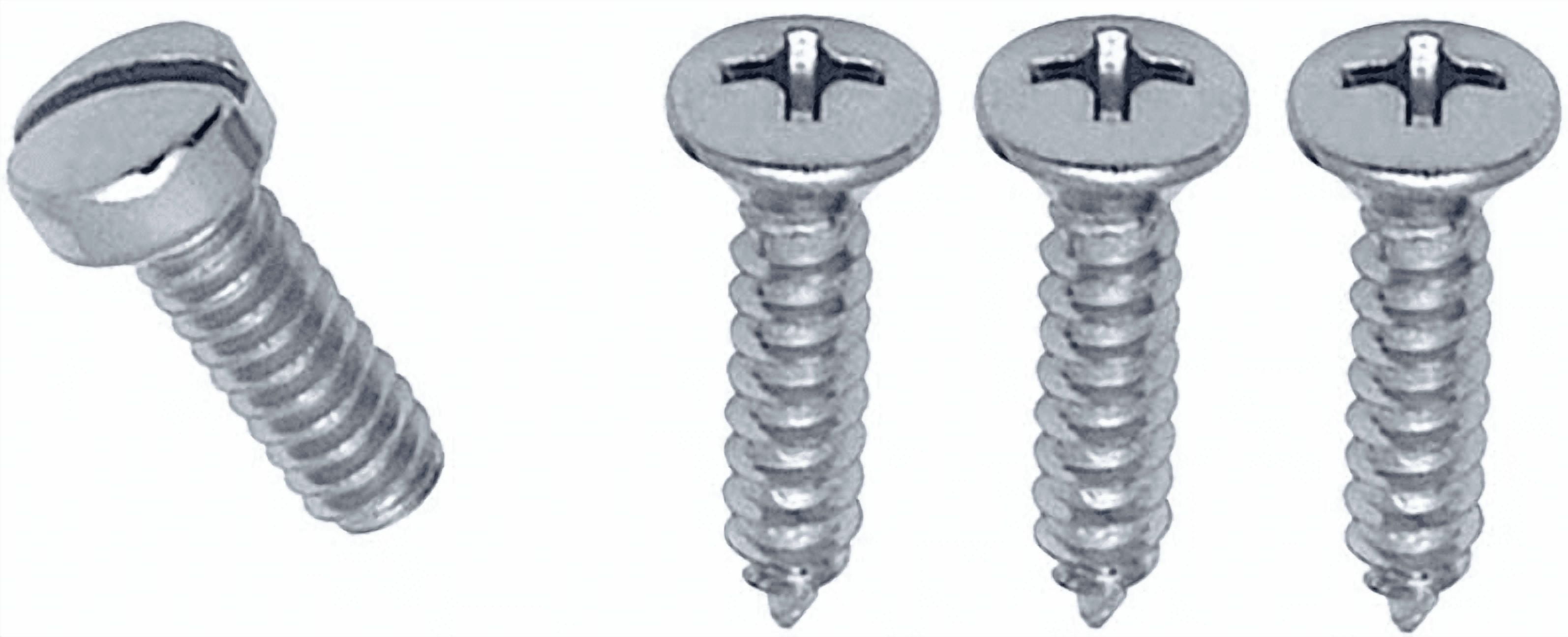 OER Sun Visor Support Screw Set Firebird Camaro Nova Impala Bel Air ...