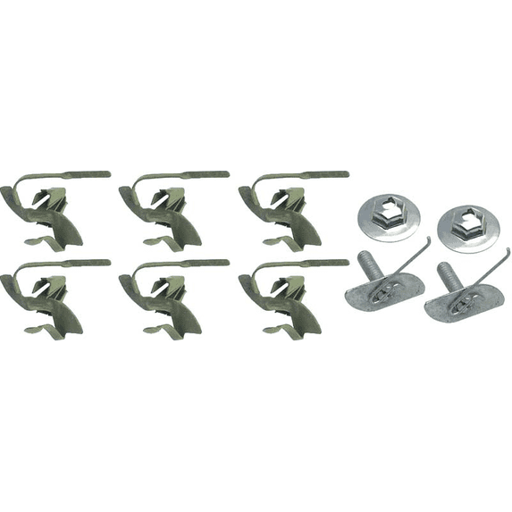 OER Upper Tailgate Molding Clip Set For 1969-1972 Chevy and GMC Pickup ...