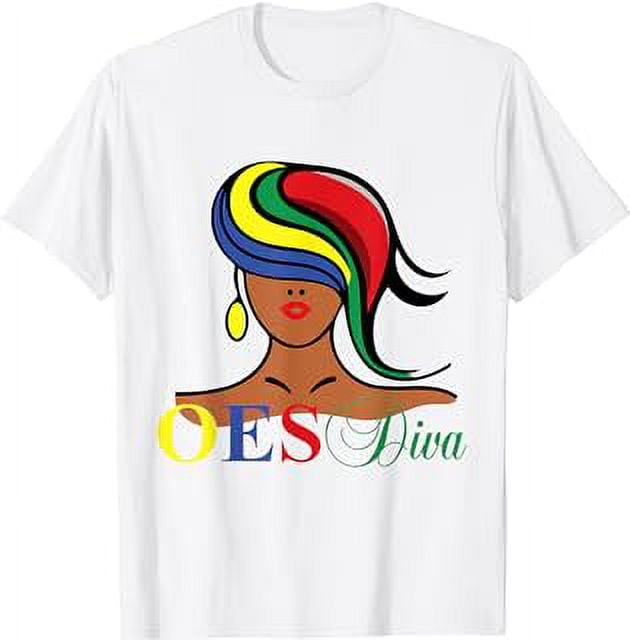 OES Diva Sister Order of the Eastern Star Parents' Christmas T-Shirt ...