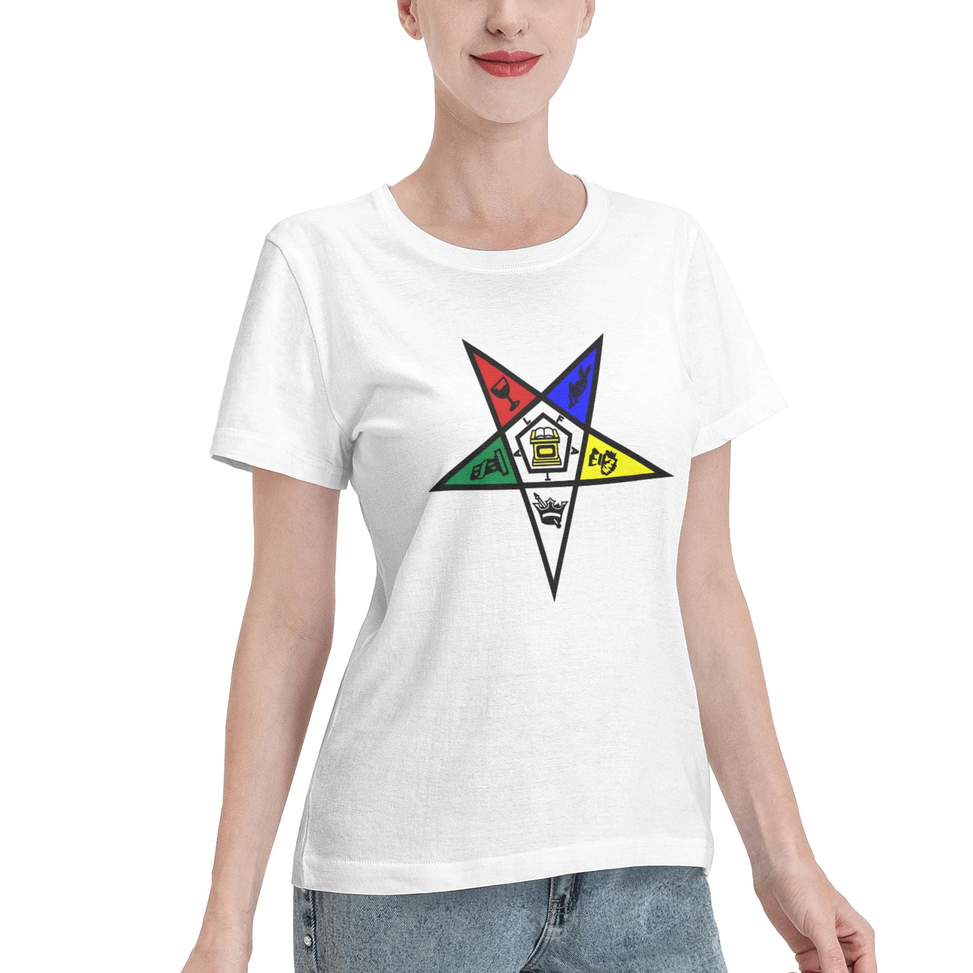 OES Women Tops Casual Basic T Shirts - Walmart.com