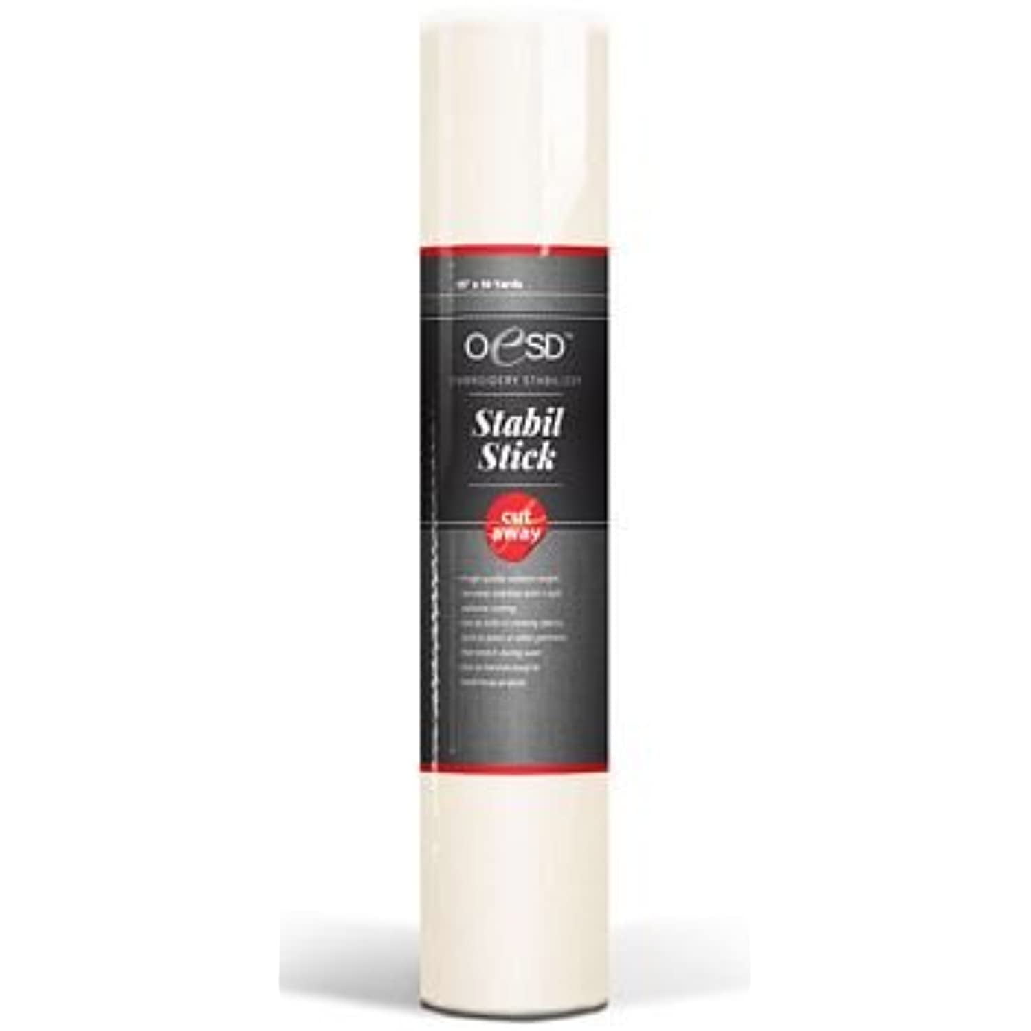 OESD StabilStick Cut-Away Stabilizer White 10" x 10 Yard Roll - Walmart.com