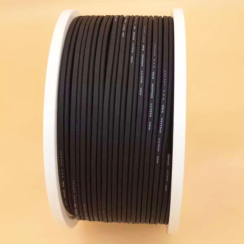 OFC 12/14GA Cable Car Audio Cable 13.6 for Truck 6.5 Car Audio Braided ...