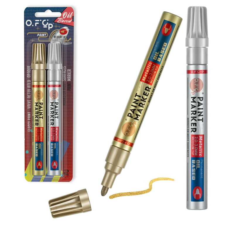Permanent Paint Pens For Metal Fine Deco Copper Paint Marker