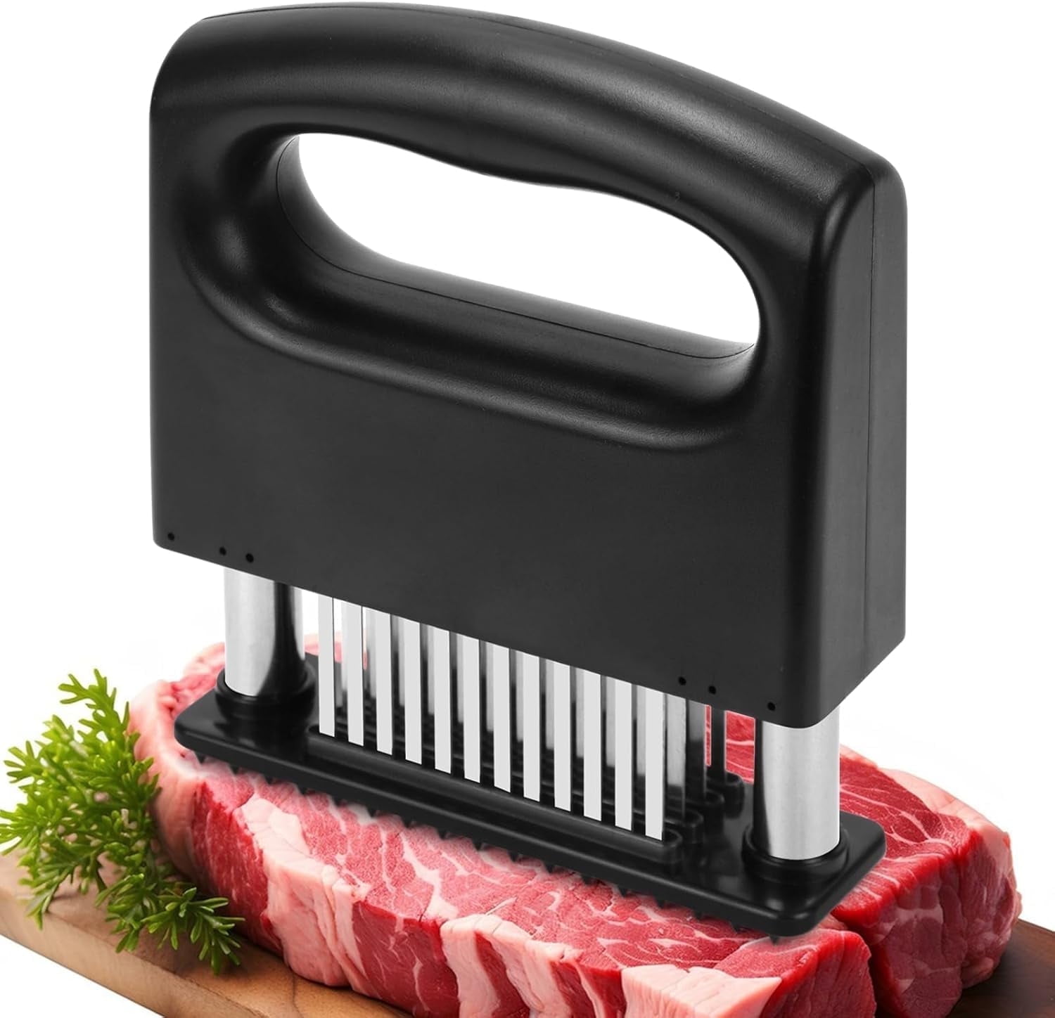 OFEFE 1PC Meat Tenderizer with 48 Stainless Steel Ultra Sharp Needle ...