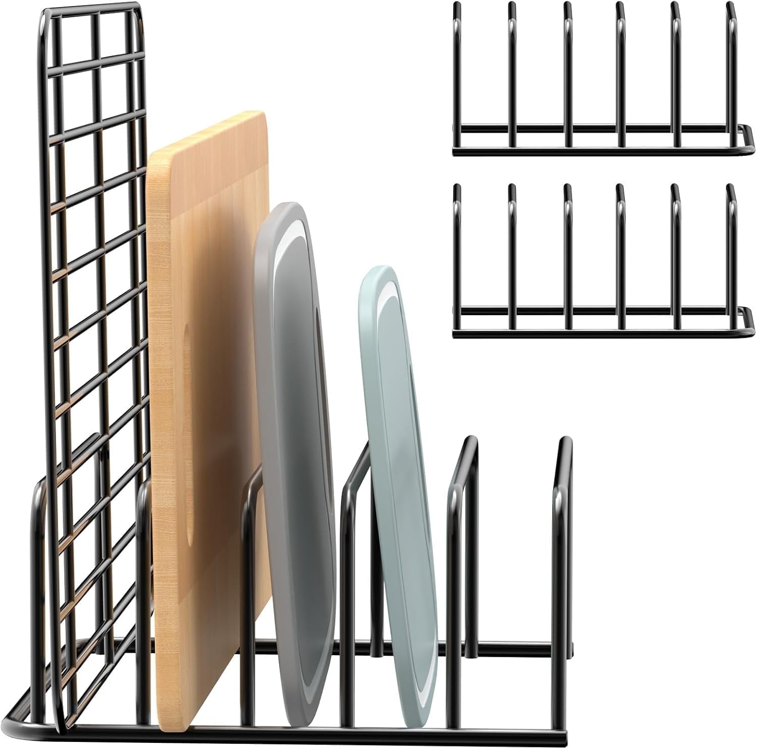 OFEFE 2 Pack Cutting Board Organizer,Holder Rack Baking Cookie Pan ...