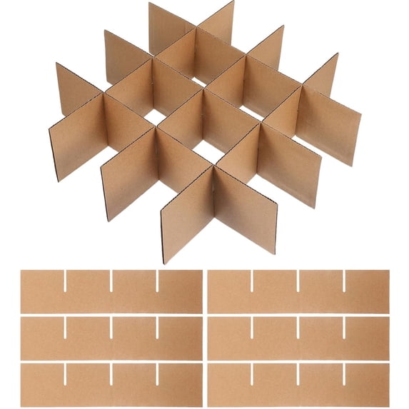 OFEFE 2 Set Moving Boxes Dividers, Glass Dividers for Moving Boxes ...