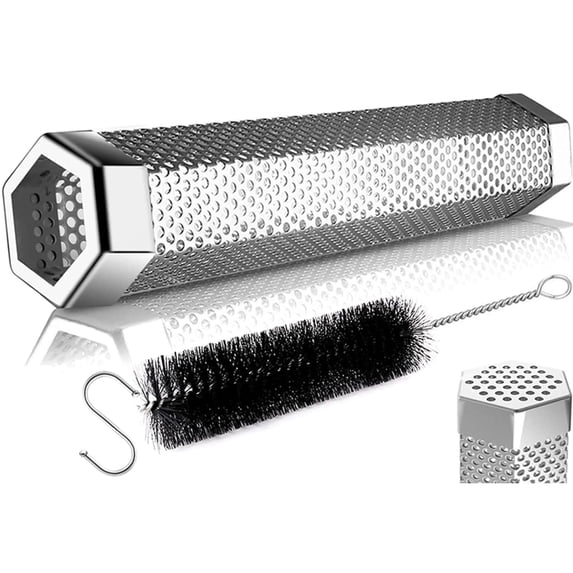 OFEFE Smoke Tube for Pellet Smoker, 12'' Stainless Steel, Compatible ...