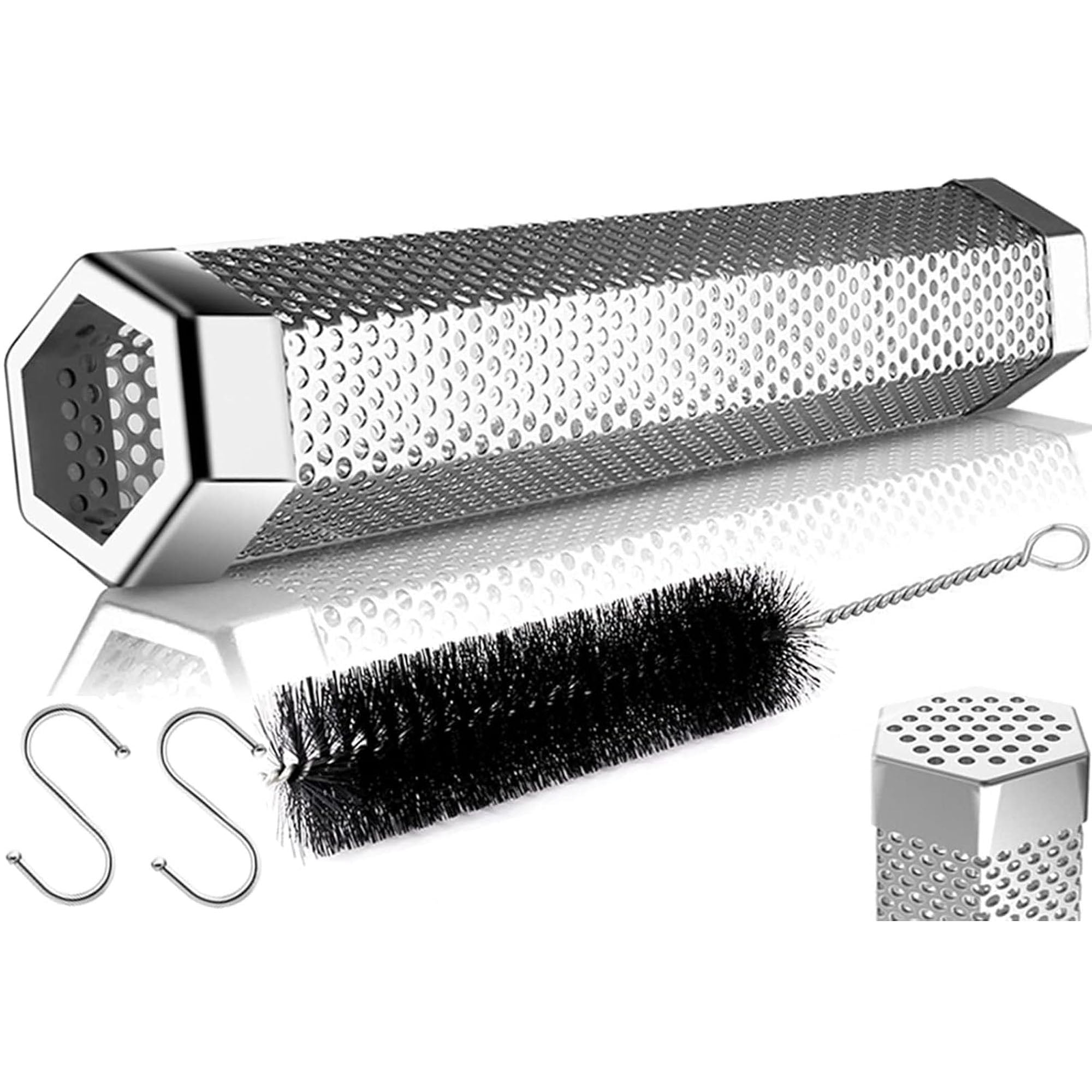 OFEFE Smoke Tube for Pellet Smoker 1 Pack, 12'' Smoker Tube for Pellet ...