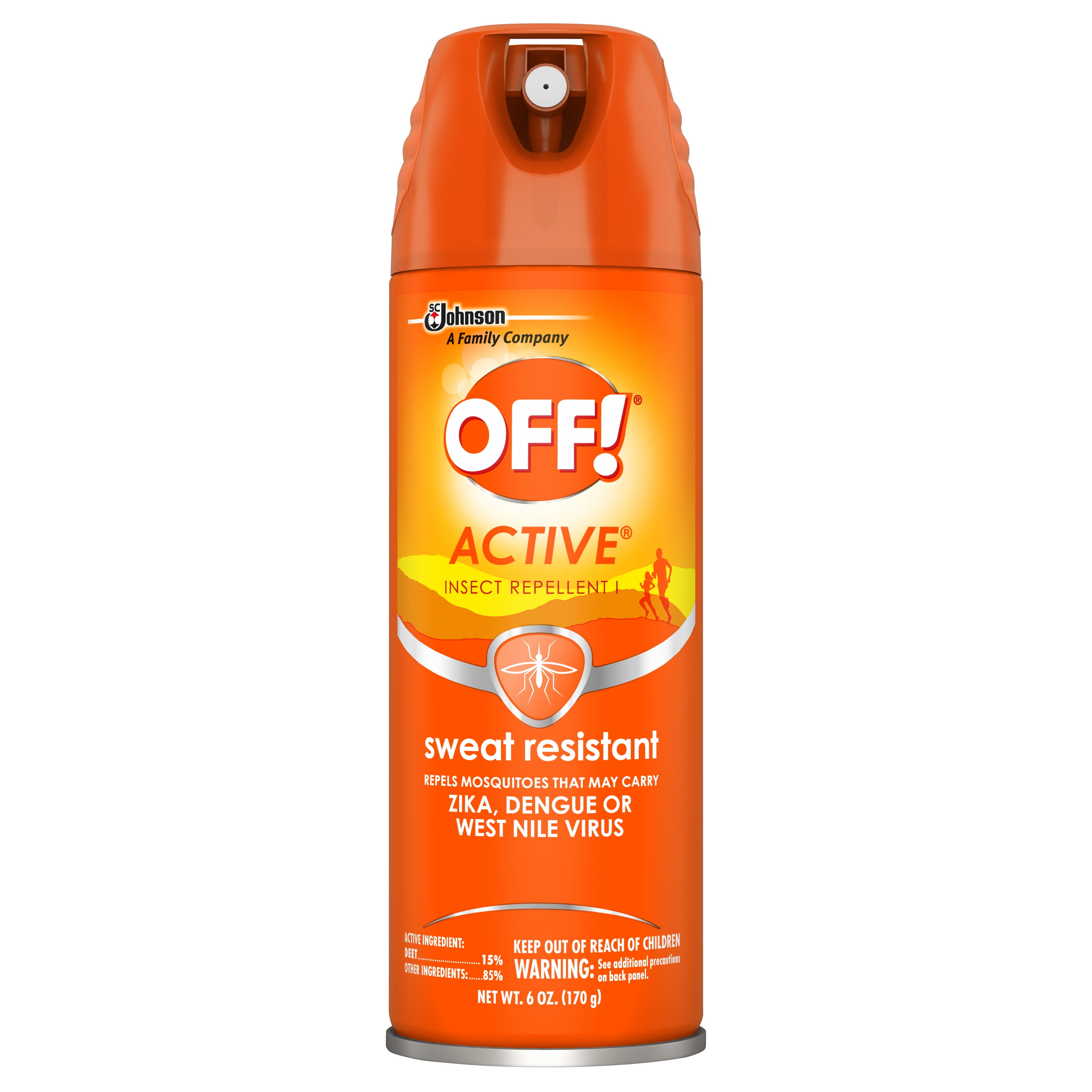 OFF! Active Insect Repellent I, 6 oz - Walmart.com