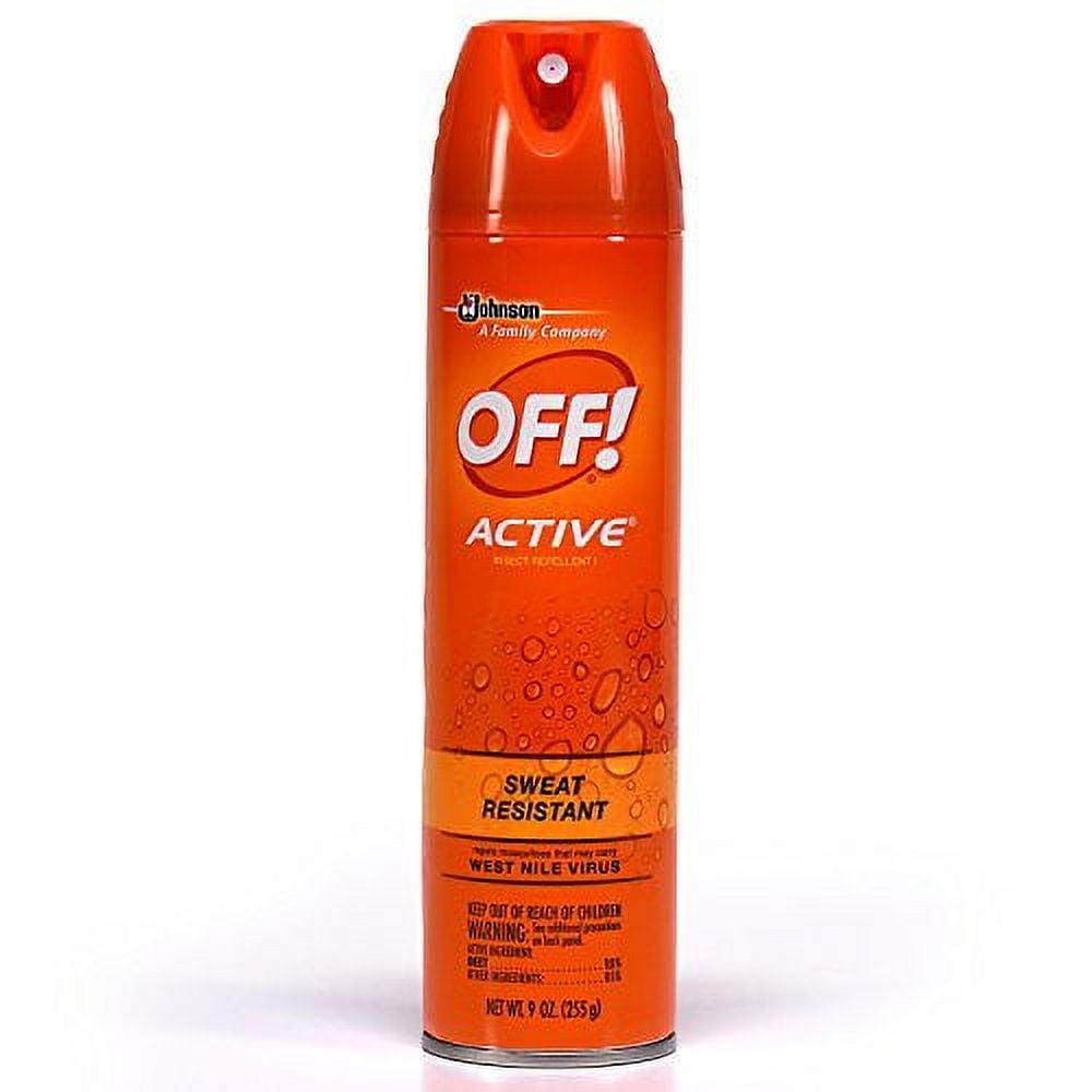 OFF! Active Insect Repellent I, 9 oz (Pack of 6) - Walmart.com