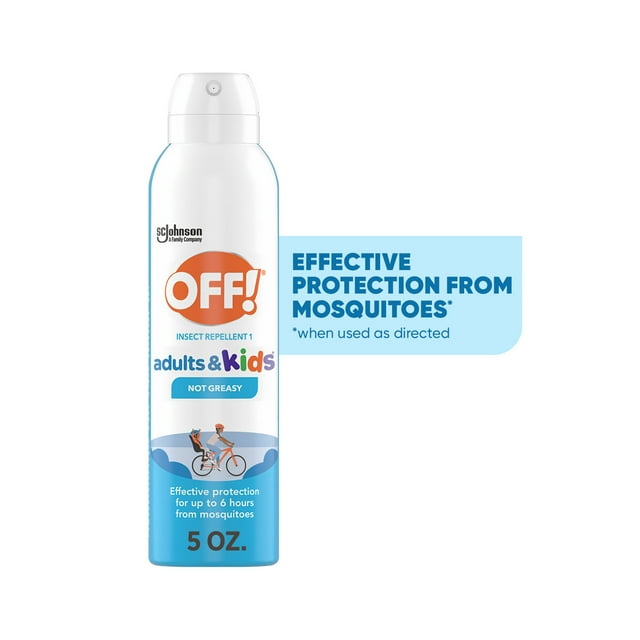OFF! Insect Repellent Aerosol for Adults & Kids, Fragrance-Free Bug ...