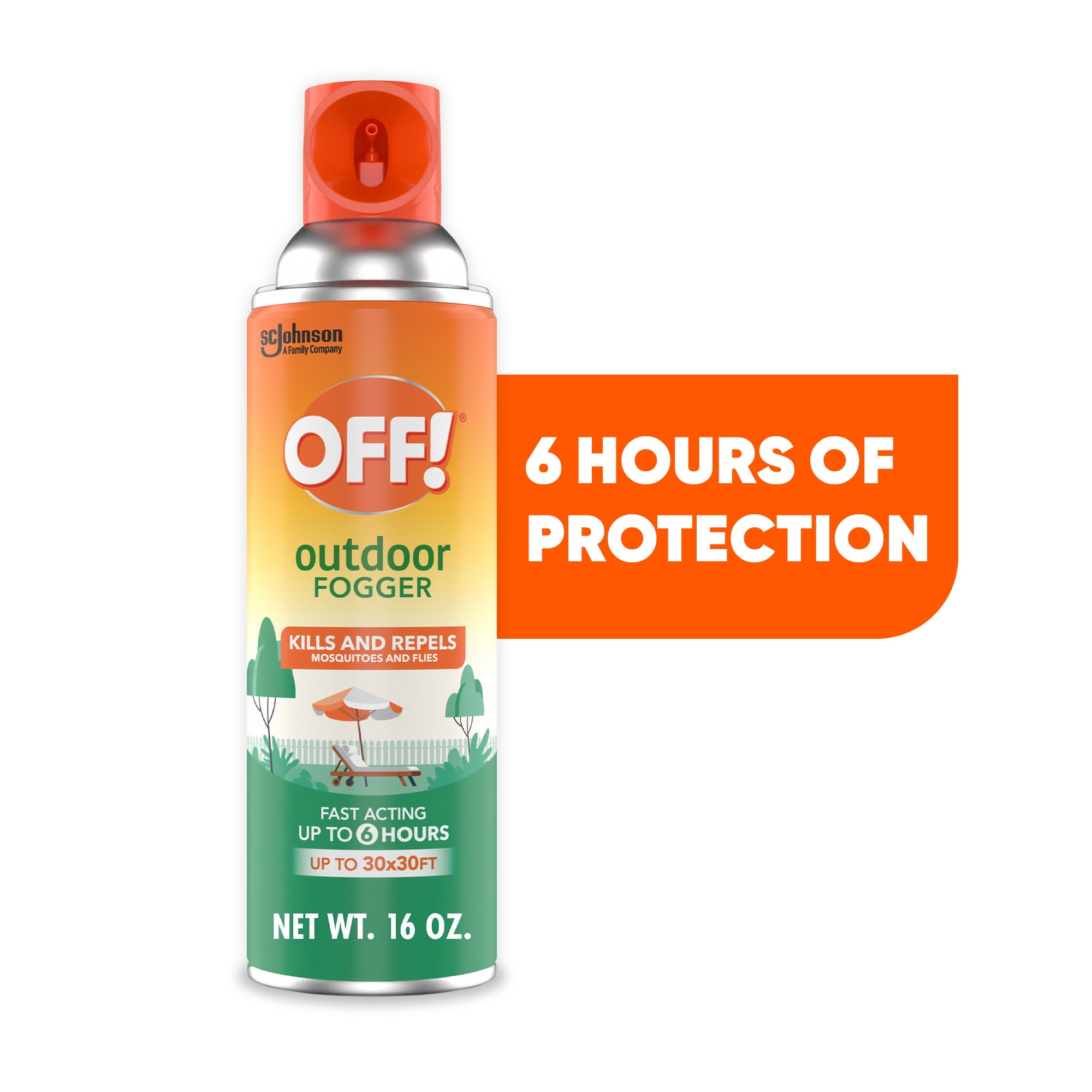 OFF! Outdoor Insect Fogger - Mosquito Repellent, Kills & Repels Insects ...