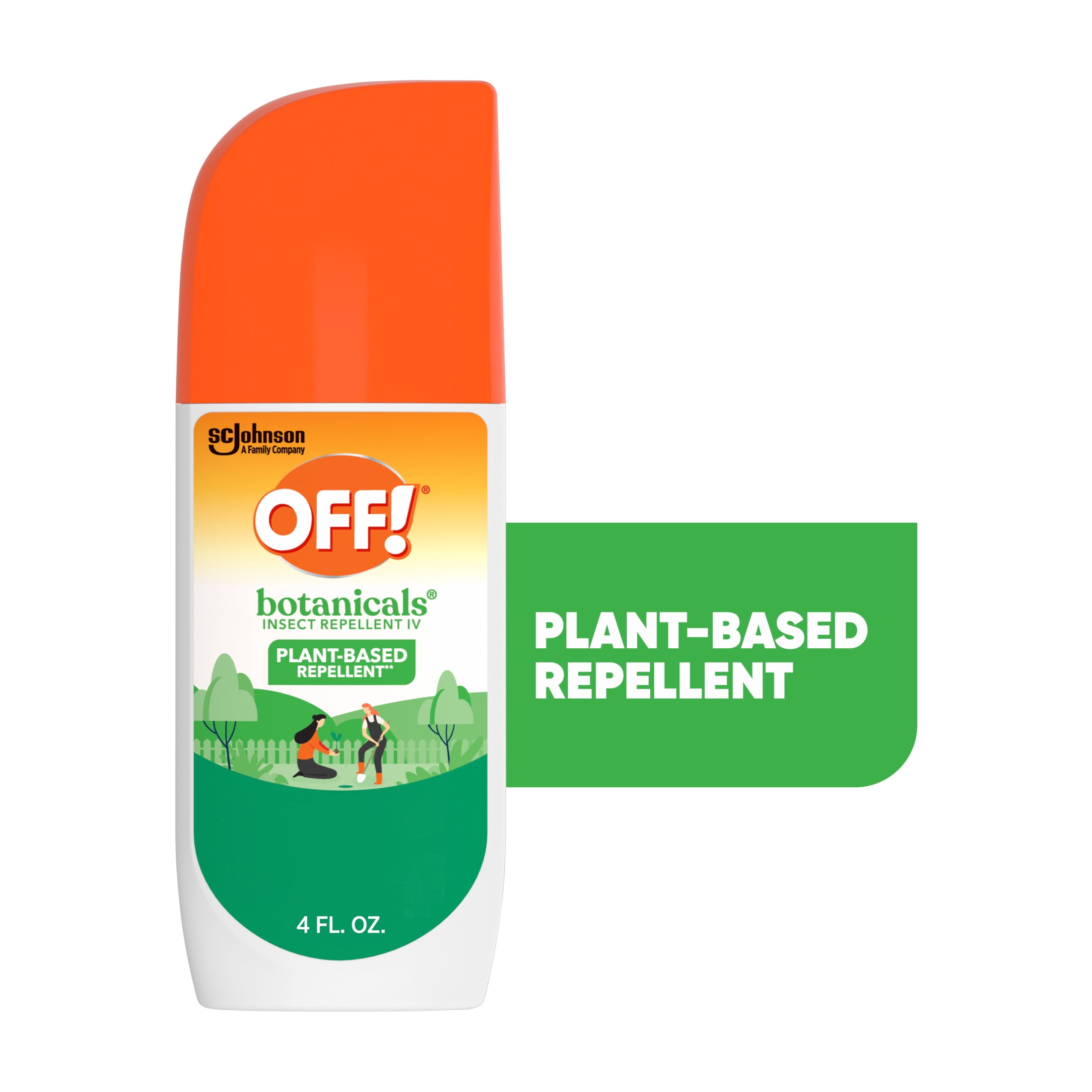 OFF! Botanicals Insect Repellent IV, Mosquito Repellent Spritz, Lasts ...