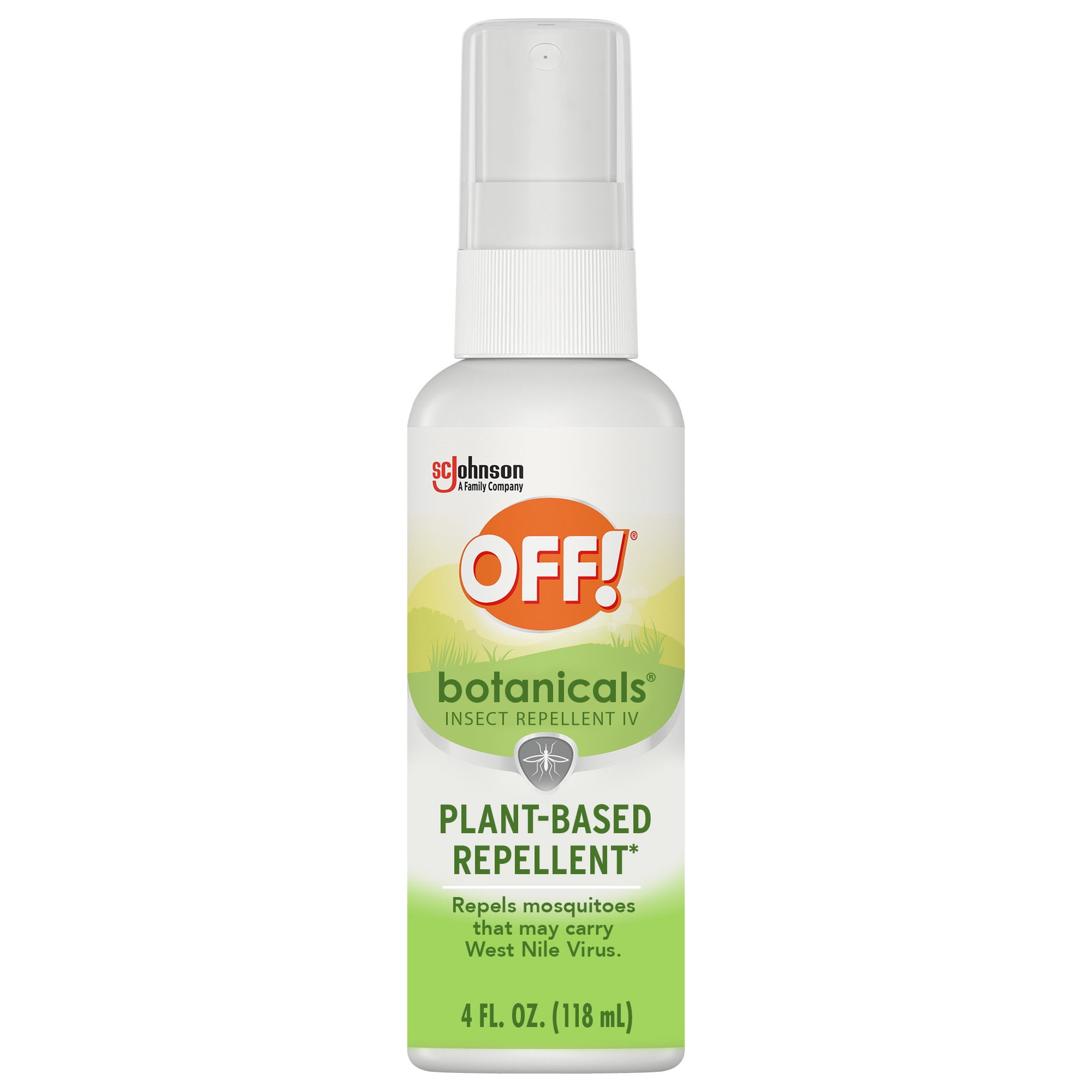 OFF!® Botanicals® Inse Count Repellent Spritz, Mosquito Repellent for ...