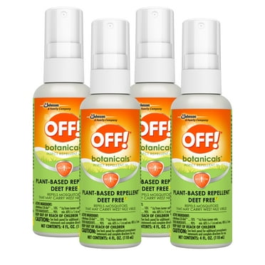 OFF! FamilyCare Mosquito Repellent IV, Unscented, 6 oz, 1 ct, Pack of 3 ...