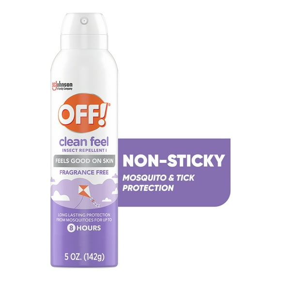 OFF! Clean Feel 20% Picaridin Insect Repellent I Aerosol, Fragrance ...