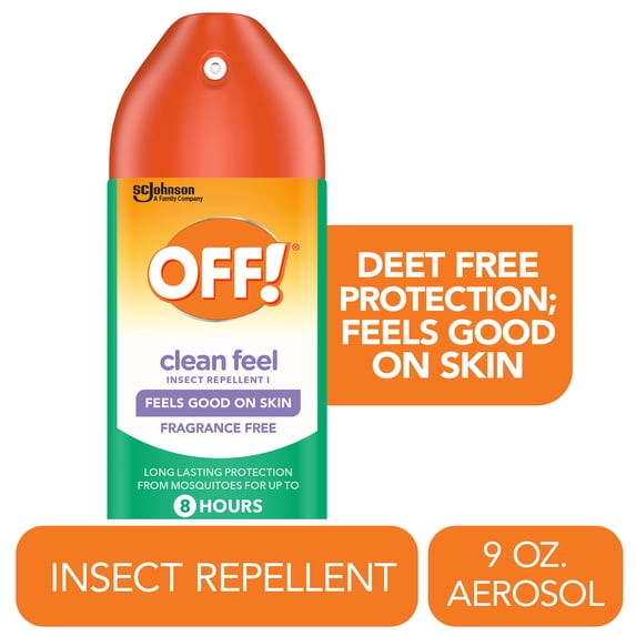OFF! Clean Feel Insect Repellent, Backyard, Picaridin Mosquito ...