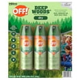 OFF!, Deep Woods Dry Insect Repellent Spray, 6 Ounce, Pack of 3 ...
