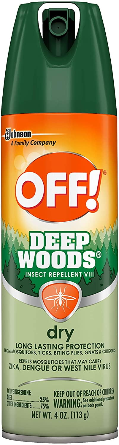 OFF! Deep Woods Insect & Mosquito Repellent VIII, DryTouch Technology ...