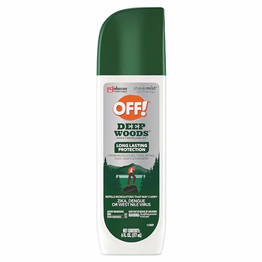 OFF! Deep Woods Insect Repellent VII, 6 oz, 1 ct (Pack of 4) - Walmart.com