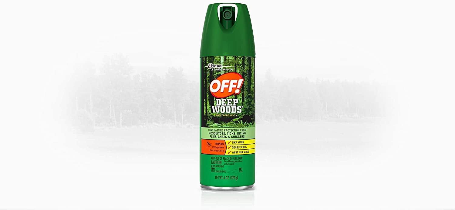 OFF Deep Woods Sportsmen Mosquito and Insect Repellent II, 6 oz ...