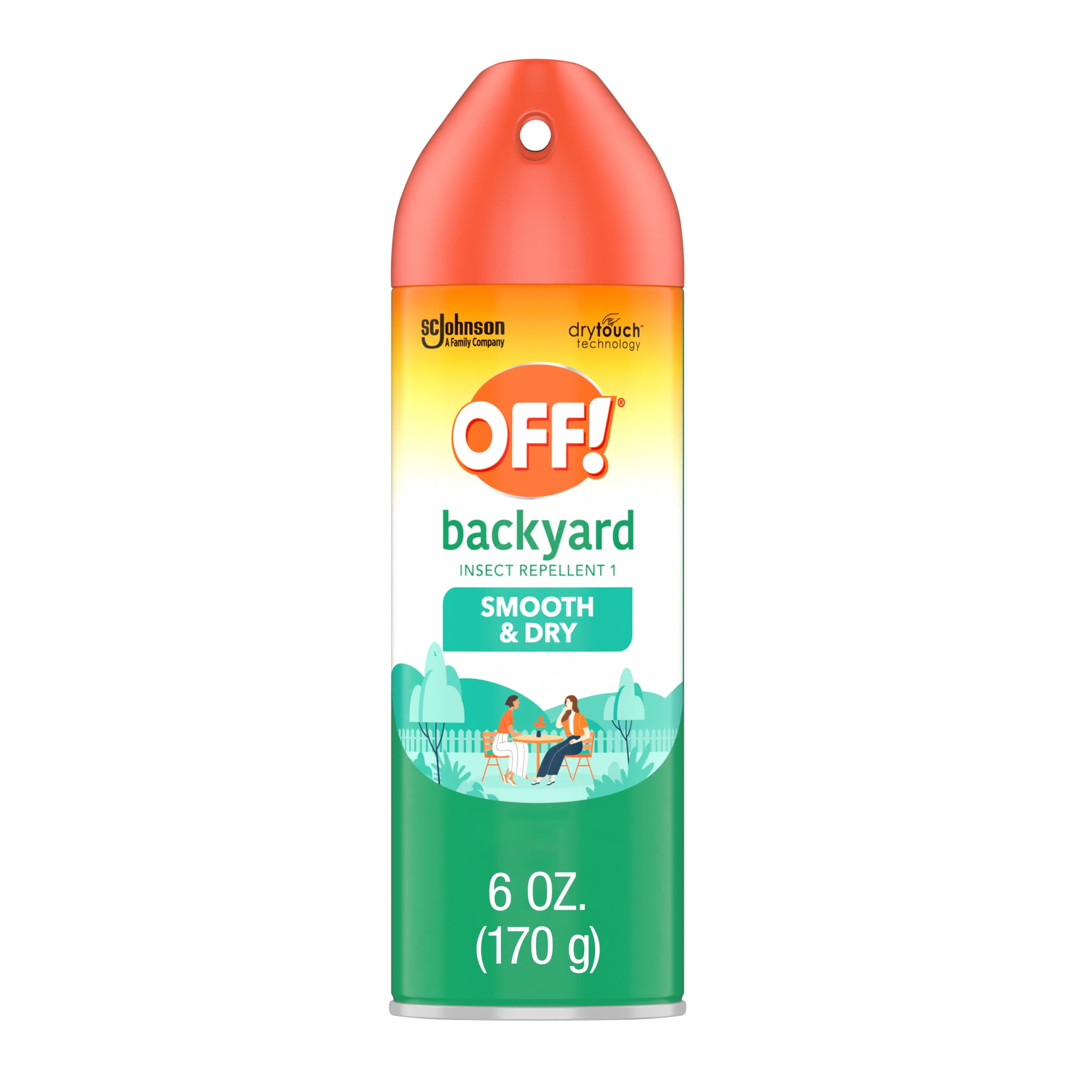 Outdoor Bug Spray OFF! Familycare Insect Repellent Set - Powder-Dry ...