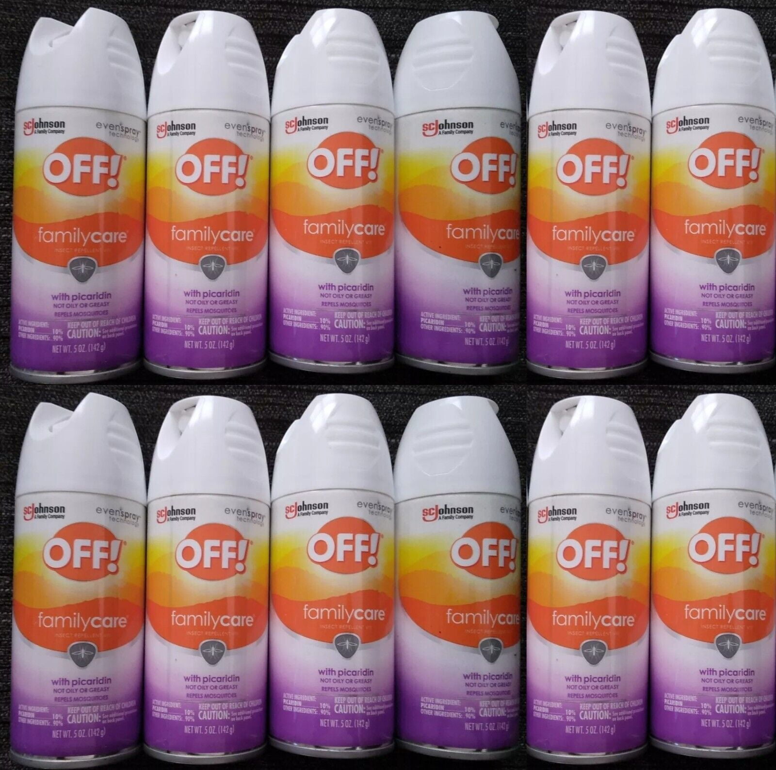 OFF! Family Care Insect Mosquito Repellent Picaridin Spray Deet-Free 5 ...