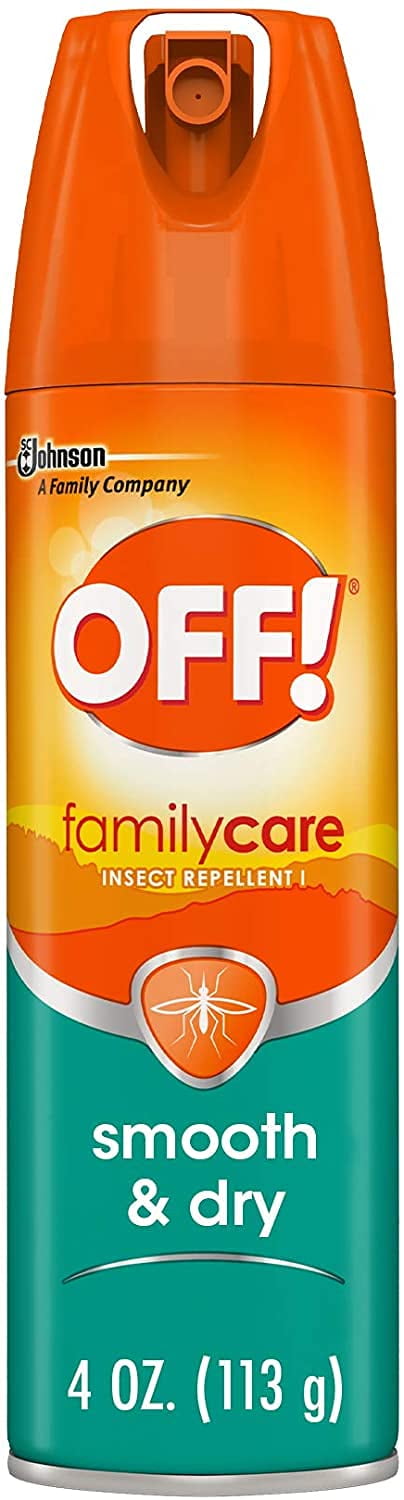 OFF! Familycare Insect Repellent Smooth & Dry (Pack - 6) - Walmart.com