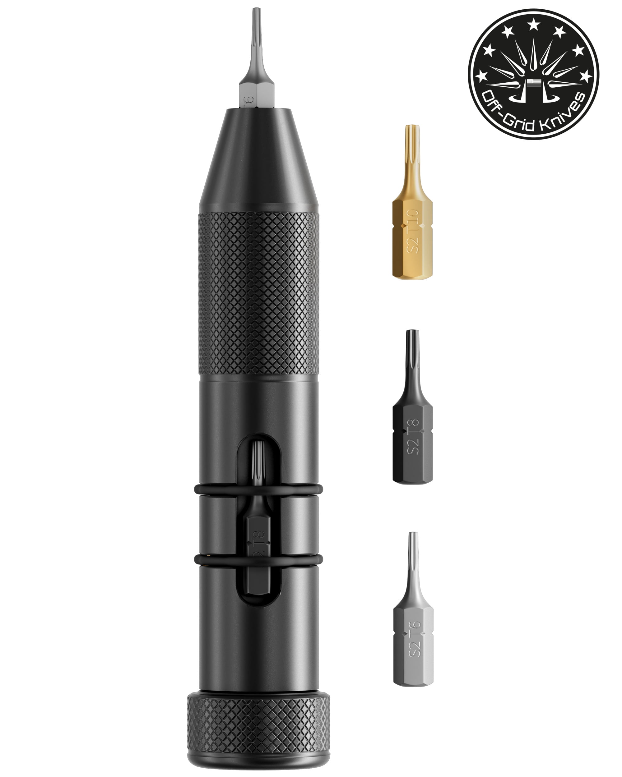 OFF-GRID KNVIES - Bullet Torx Tool Driver for EDC Knives with S2 Steel ...