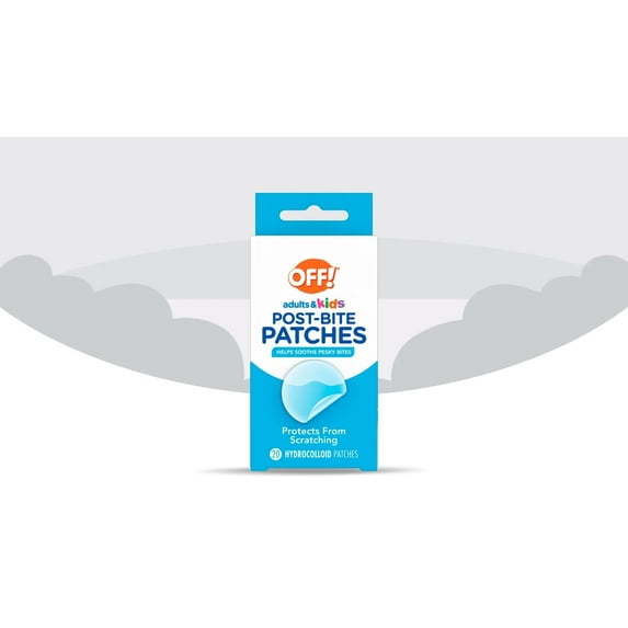 OFF ADULTS & KIDS BITE RELIEF PATCHES 20CT - Walmart.com