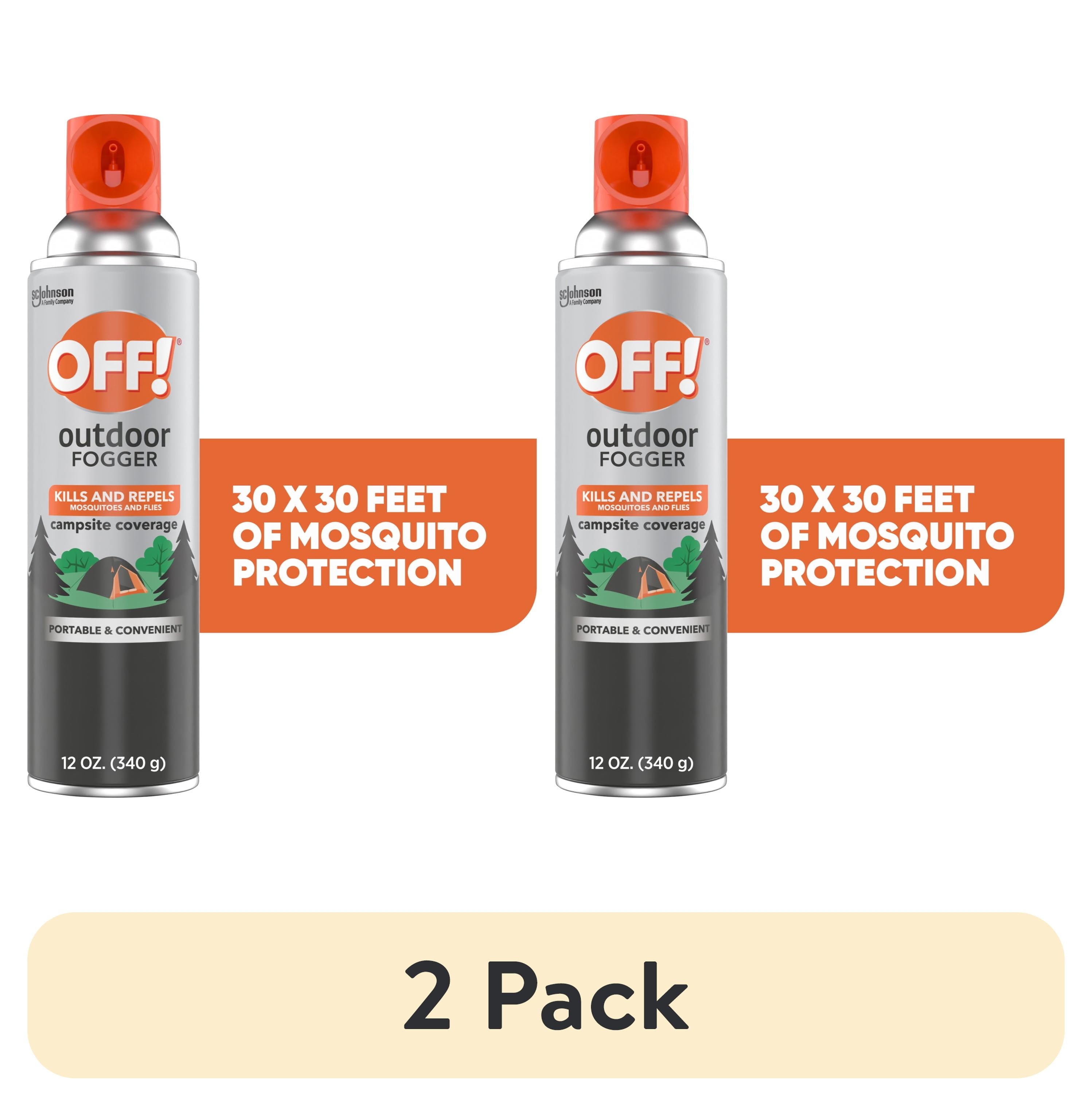 (2 pack) OFF! Outdoor Mosquito Fogger, Campsite Insecticide with up to ...