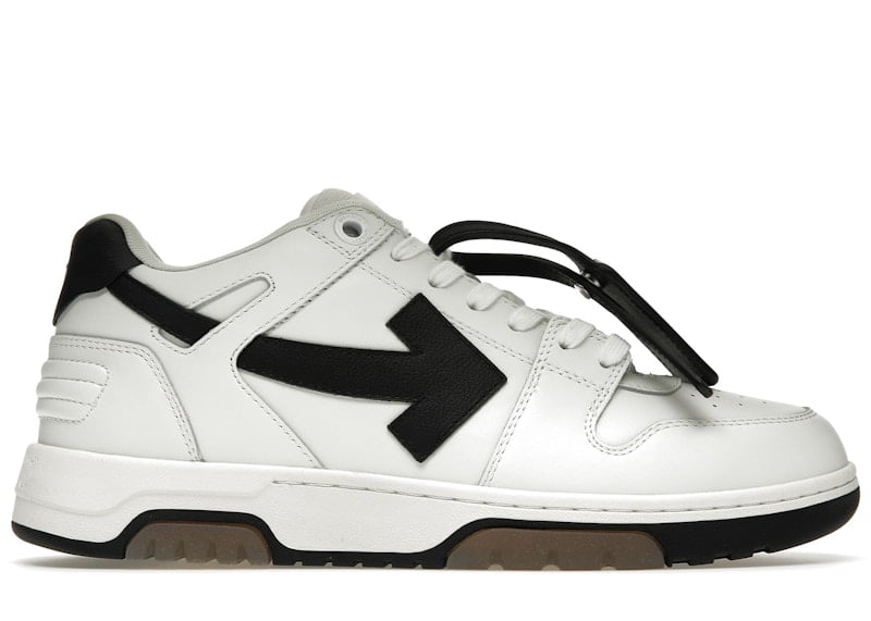 OFF-WHITE Men's Out Of Office OOO 30 MM Low Tops Black White Blue Shoes ...