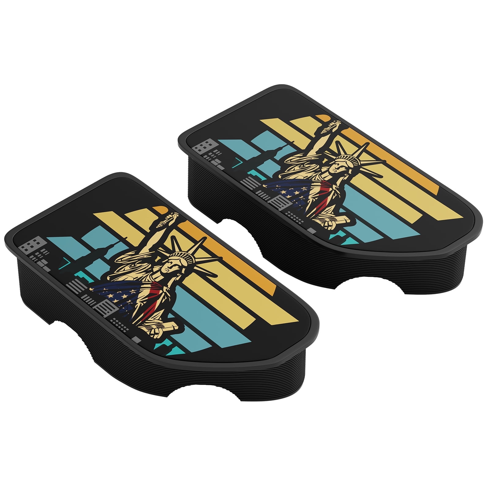 OFFCURVE 2PCS Bed Rail Stake Pocket Covers for Chevy Silverado 1500 ...