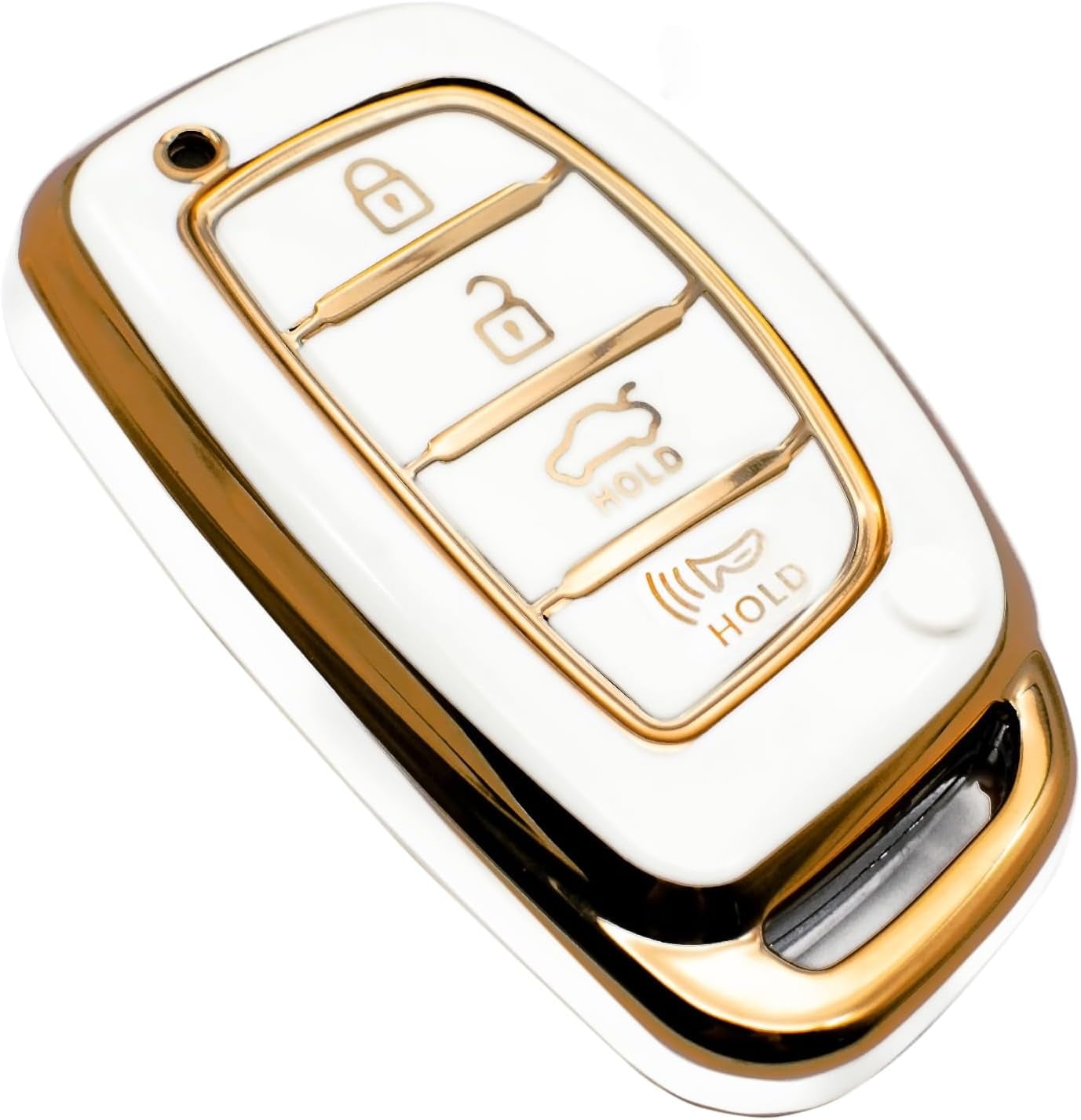 OFFCURVE Car Key Fob Cover for Hyundai, Special TPU Key Fob Case Holder ...