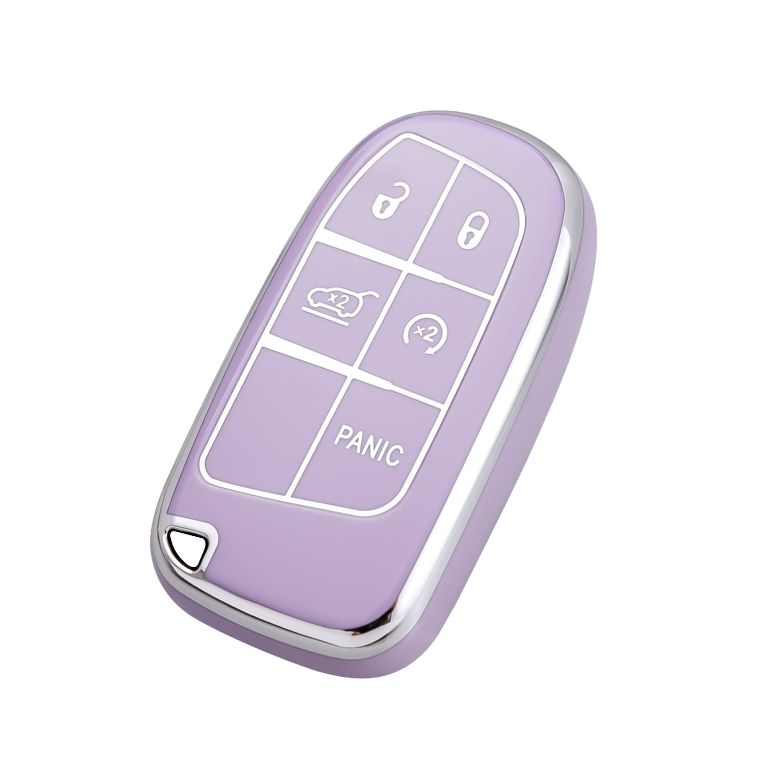 OFFCURVE Car Key Fob Cover for Jeep Dodge, TPU Protection Key Cover ...