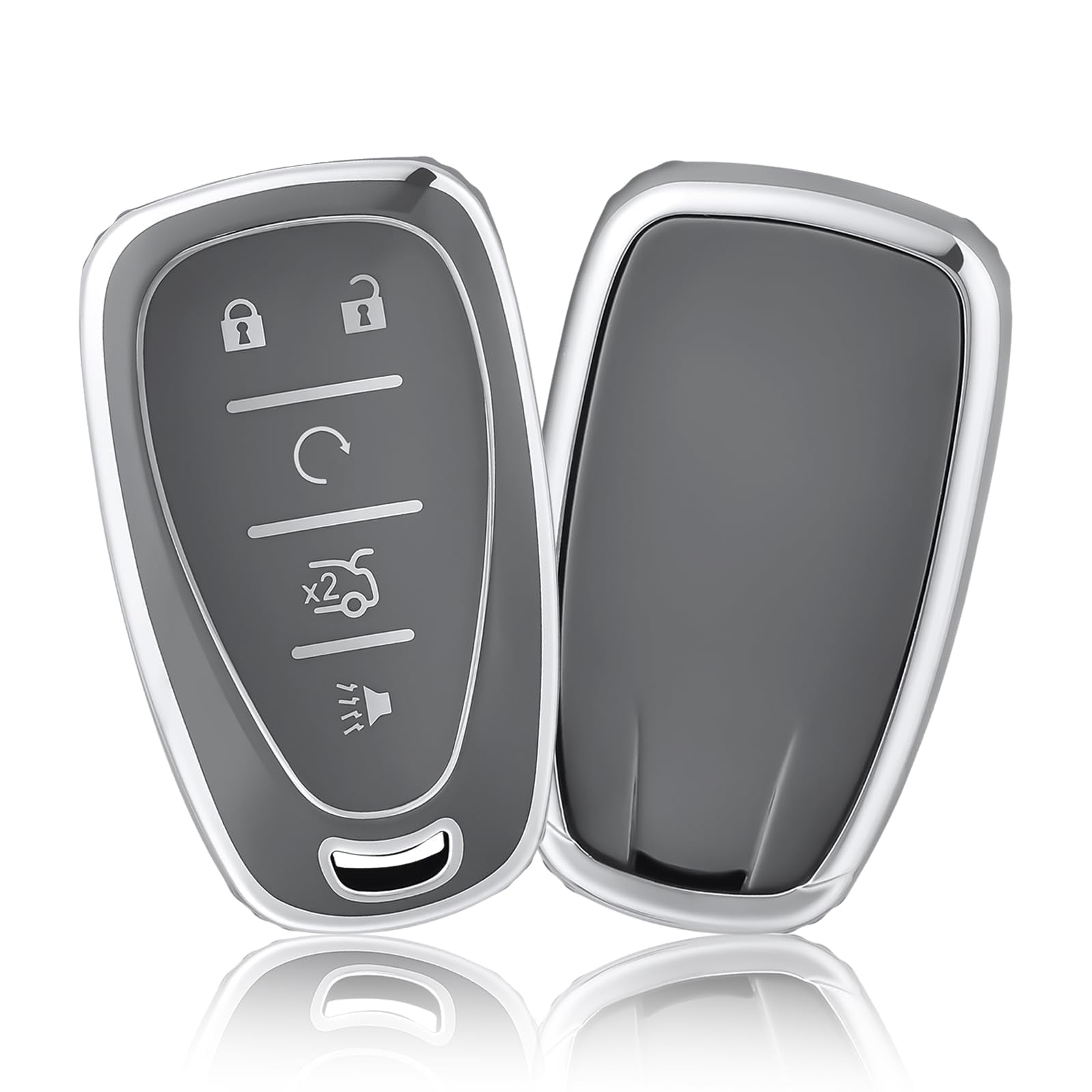 OFFCURVE for Chevy Key Fob Cover, Key Shell Case for Chevrolet Equinox ...