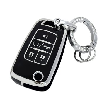 for Chevy Key Fob Cover with Keychain, Premium TPU Full Protection Key ...