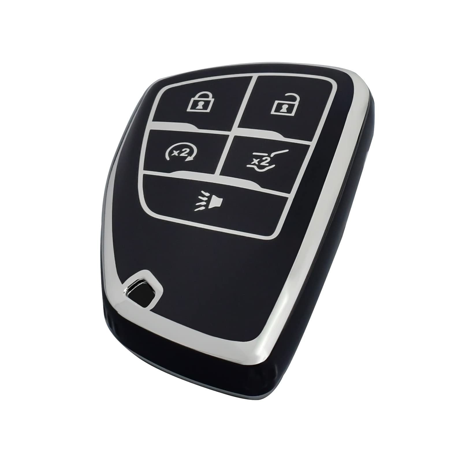 OFFCURVE for Chevy Key Fob Cover TPU Key Case Shell 360 Degree ...
